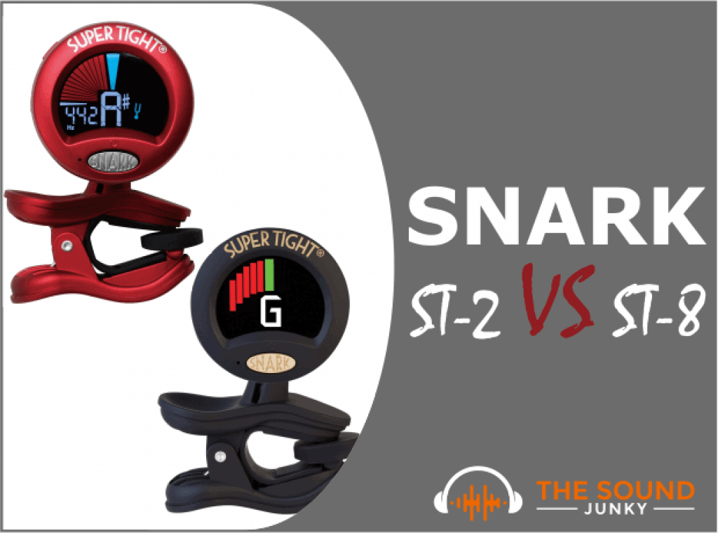 Snark ST-2 VS ST-8: Super Tight Clip-On Chromatic Tuner Reviews